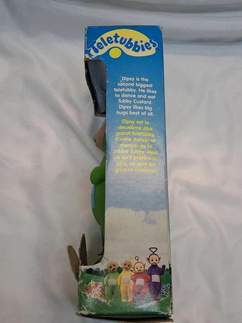 TELETUBBIES DIPSY FIGURE 1998 Playskool By HASBRO Vinyl (READ) $22.50 ...