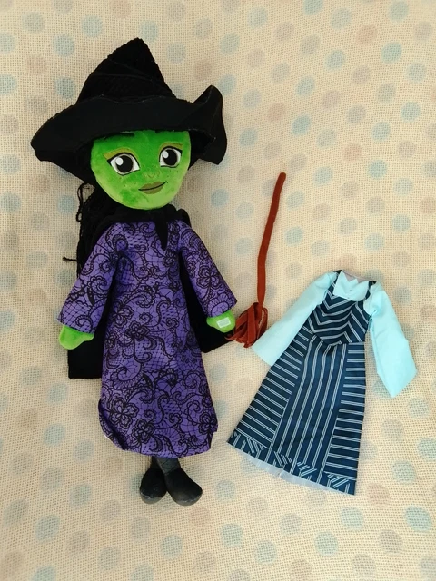 8TH WONDER WICKED Alphaba Witch Soft Toy Plush . 24" £10.00 - PicClick UK