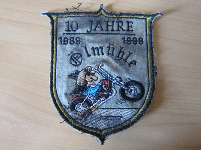 MC PATCH MOTORRAD Club Patches Biker Rocker Kutte Aufnäher Mf Motorrad ...