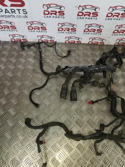 SAAB 93 COMPLETE Wiring Loom Engine Ecu 1.8T Vector Turbo (2004) £59.99 ...