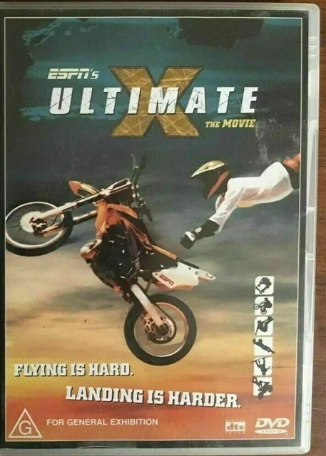 ULTIMATE X - the Movie DVD ESPN 2001 SUMMER X GAMES - MOTO X ...