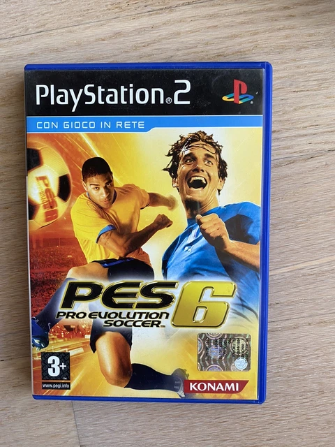 PES 6 PRO Evolution Soccer 6 Ps2 Sony Playstation 2 Gioco Italiano ...