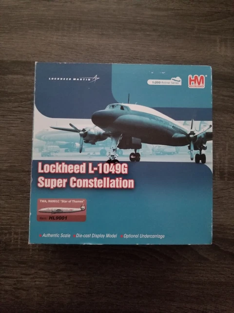 LOCKHEED L-1049G SUPER Constellation 1:200 Model Plane $141.31 ...