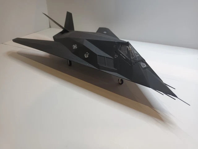 1/48 ARMOUR FRANKLIN Mint F-117A Stealth Fighter Usaaf Col. Al Whitley ...