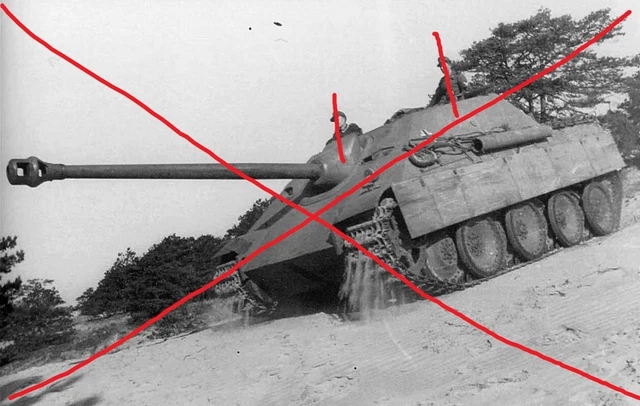 FOTO/PHOTO 1043,PANZER,TANK, WW2, Jagdpanther, sPzJgAbt. 654, Mailly-le ...