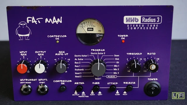 HHB RADIUS 3 FAT MAN Stereo Tube Compressor 220-240V EUR 289,44 ...