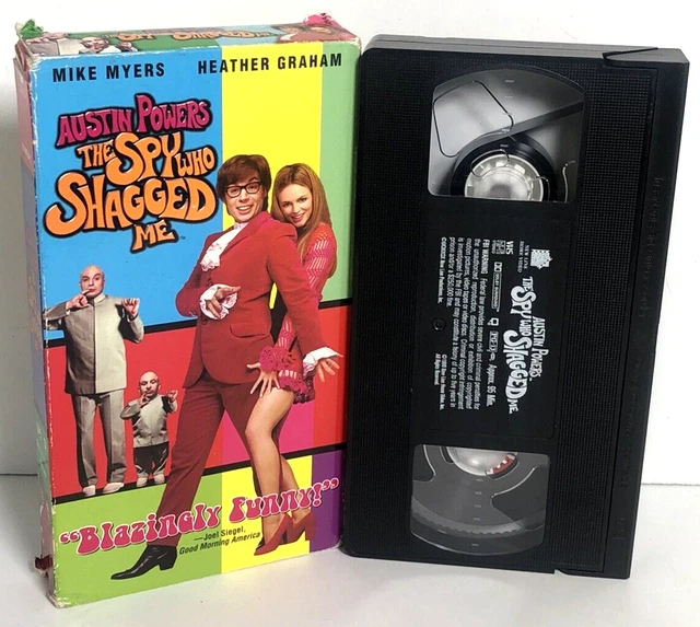 AUSTIN POWERS THE Spy Who Shagged Me (VHS, 1999) TESTED with Case £1.23 ...