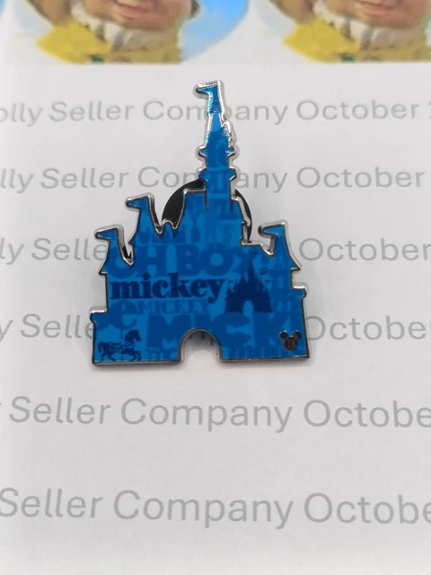 2025 DISNEY MYSTERY Pin WDW Hidden Mickey Wave A Castles - Walt Disney ...