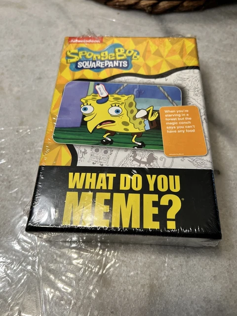 NICKELODEON WHAT DO You Meme? SpongeBob SquarePants Family Edition Card ...
