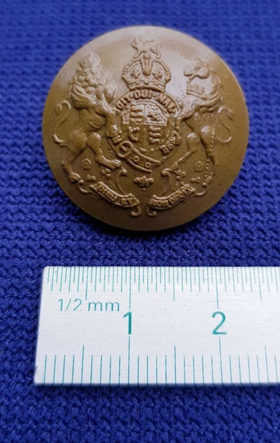 NICE OLD ORIGINAL WW2 British Army GSC Uniform Button With Lion and ...