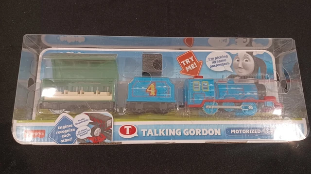 THOMAS TRACKMASTER TALKING Interactive Gordon Train. Batt operated ...