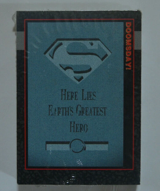 1992 DC COMICS Prototype 000 Doomsday The Death of Superman Trading ...