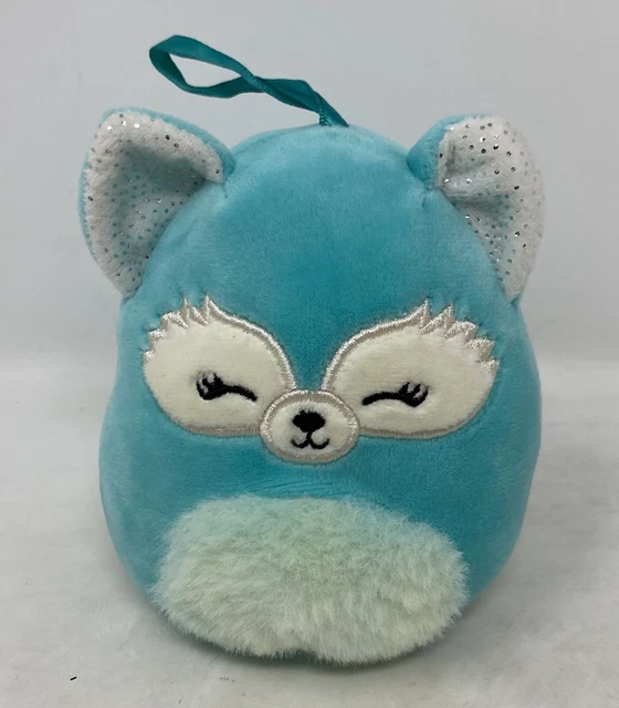 SQUISHMALLOWS DABNEY THE Blue Fox Plush Soft Stuffed Toy Plushies ...