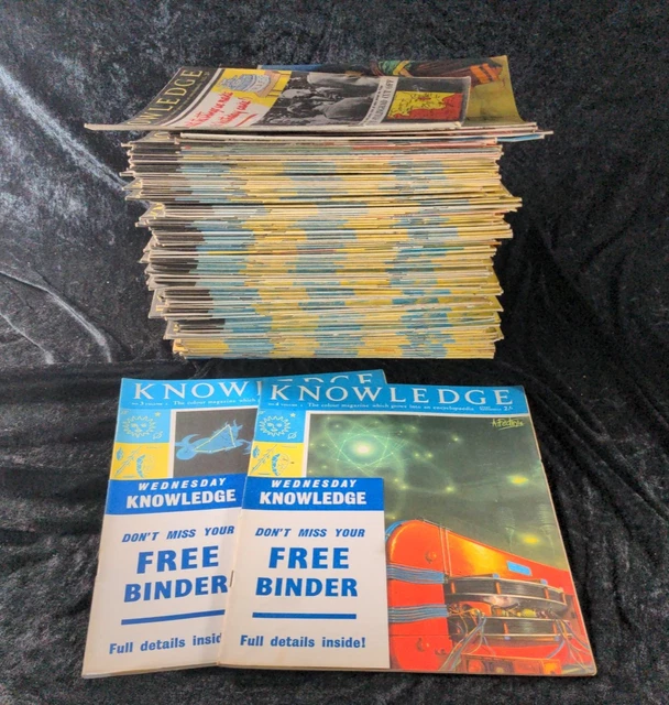 VINTAGE MAGAZINE BUNDLE!!! 122 Issues of "Knowledge" £30.00 - PicClick UK