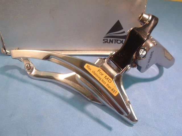 SUNTOUR XC-PRO GXH Md Vtt Avant Derailleur-New / NOS-31.8MM- Bp / Bs ...