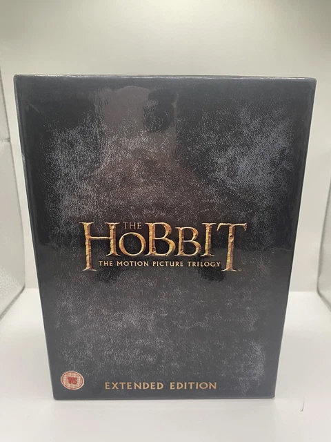 THE HOBBIT EXTENDED Edition 15 Disc DVD Boxset Motion Picture Trilogy 2015 £42.99 - PicClick UK