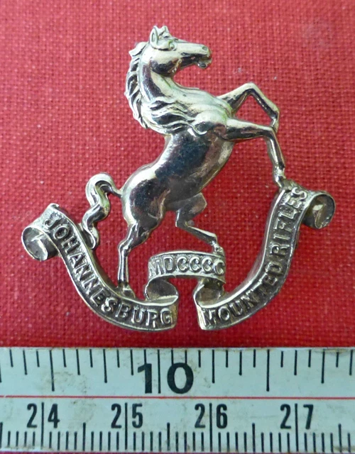 BRITISH COLONIAL JOHANNESBURG Mounted Rifles Transvaal Volunteers ...