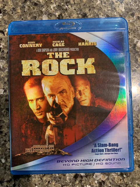 THE ROCK (BLU-RAY, Sean Connery, Nicolas Cage) Michael Bay Film 1996 ...
