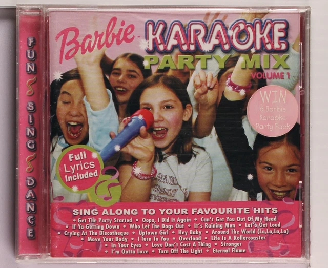 BARBIE KARAOKE PARTY Mix Volume 1 CD $13.99 - PicClick AU