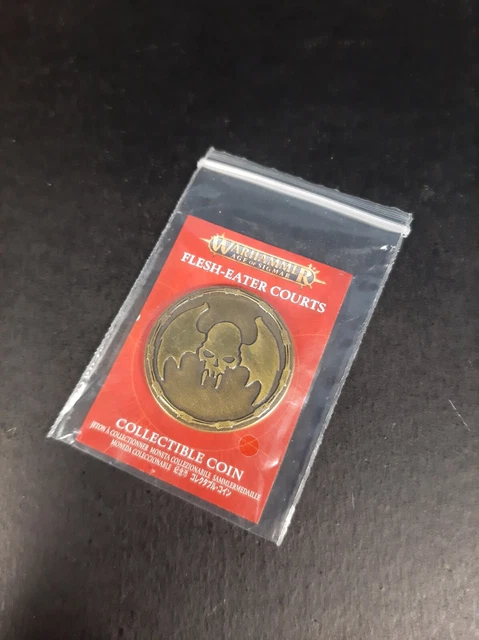 WARHAMMER COLLECTIBLE COIN - AOS Flesh-Eater Courts (NEW) £6.00 ...