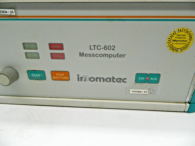 INNOMATEC LTC-602 LECK - Messcomputer Lecktester Differenzdruck ...