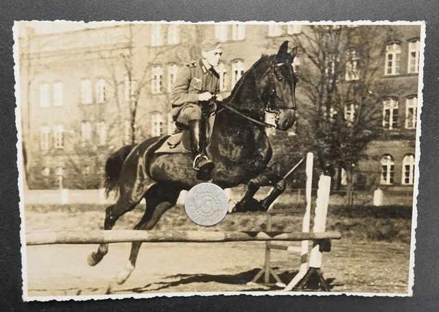 FOTO PORTRAIT INFANTERIE Reg 51 Liegnitz Polen Leutnant Pferd ...