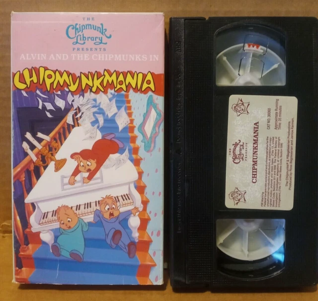 RARE HTF CHIPMUNKMANIA The Chipmunk Library Presents Alvin And The ...