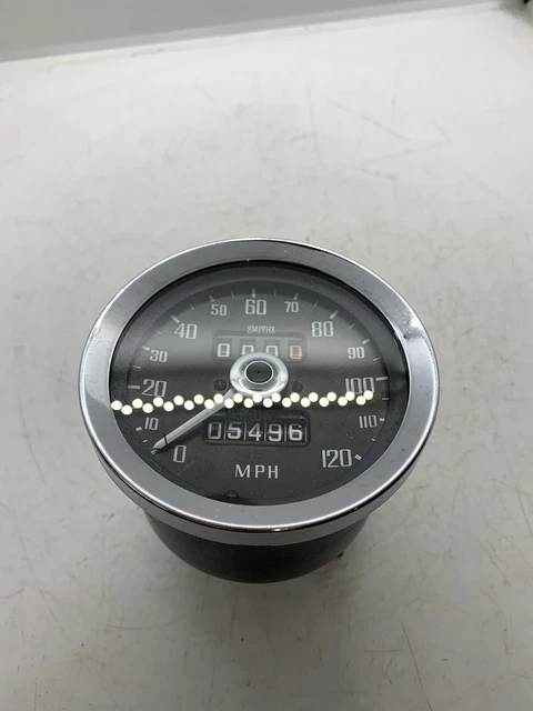 MGB GT & Roadster Speedometer BHA5339 1974-76 Smiths SN5230/13 0-120 MPH NOS £95.25 - PicClick UK