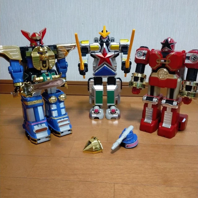 CHOURIKI SENTAI OHRANGER Chogokin DX OHRanger Robo Red Puncher Blocker ...