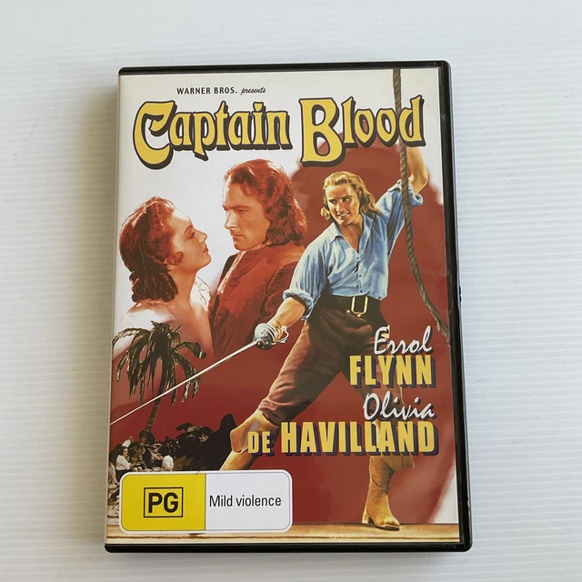 CAPTAIN BLOOD (DVD, 1935) Errol Flynn, PAL, B&W, VGC, Region 4, Free Postage EUR 8,95 - PicClick IT