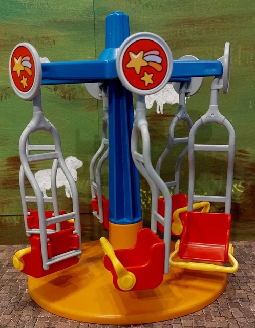 PLAYMOBIL KIRMES JAHRMARKT Volksfest Karussel Freizeitpark Spielplatz ...