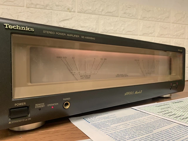 TECHNICS SE-A900S MK2 Amplificatore Finale di potenza stereo ...