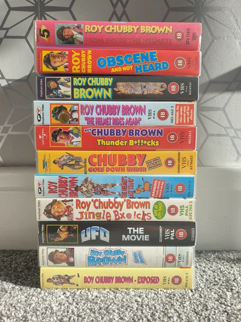 ROY CHUBBY BROWN VHS Bundle x11 UFO Jingle B*llocks & More Great ...