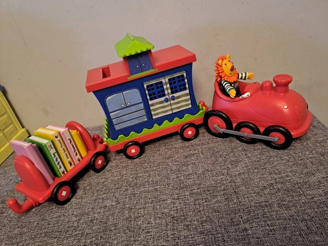 CBEEBIES DRIVER DAN Story Train Toy Fully Working Sounds Vgc Goldenbear ...