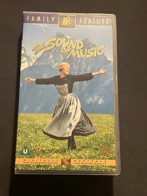 THE SOUND OF Music 1965 VHS Starring Julie Andrews, Family Friendly £2. ...