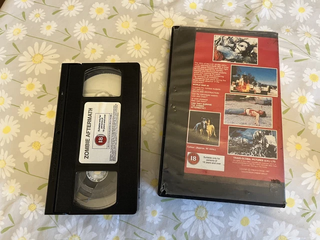 ZOMBIE AFTERMATH VHS Video Rare Vintage Collectable Horror big box £14. ...