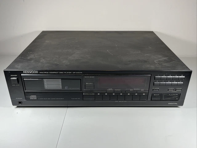 KENWOOD DP-M107R DPM107R 6+1 Multiple Compact Disc Player TESTED WORKS ...