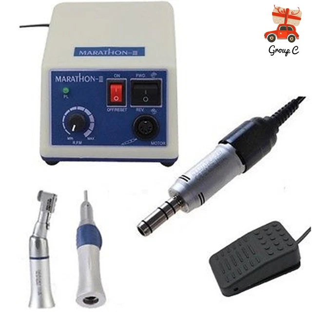 KIT MANIPOLO DRITTO Dental Lab Marathon Micro motore N3 contraangolo ...