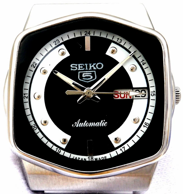 1970'S VINTAGE JAPAN SEIKO 5 Automatic "Original Seiko. Japan Steel ...