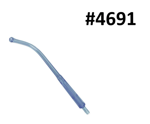 DYNAREX YANKAUER SUCTION Handle, Sterile NON- Vented #4691 BY PACK 1~5 ...