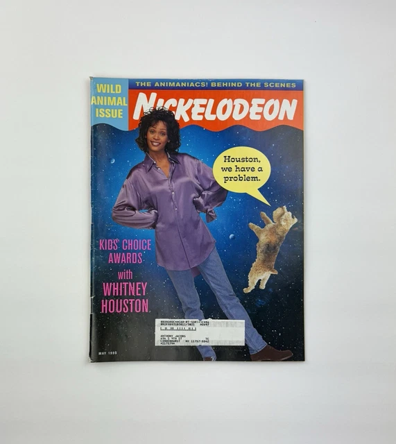 NICKELODEON MAGAZINE (MAY 1996) Whitney Houston interview, Animaniacs £ ...
