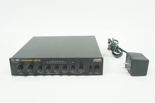 BOSS PRO CL-50 Compressor Limiter Gate Half Rack CL50 Worldwide ...