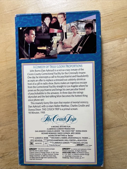 THE COUCH TRIP (VHS) £5.04 - PicClick UK
