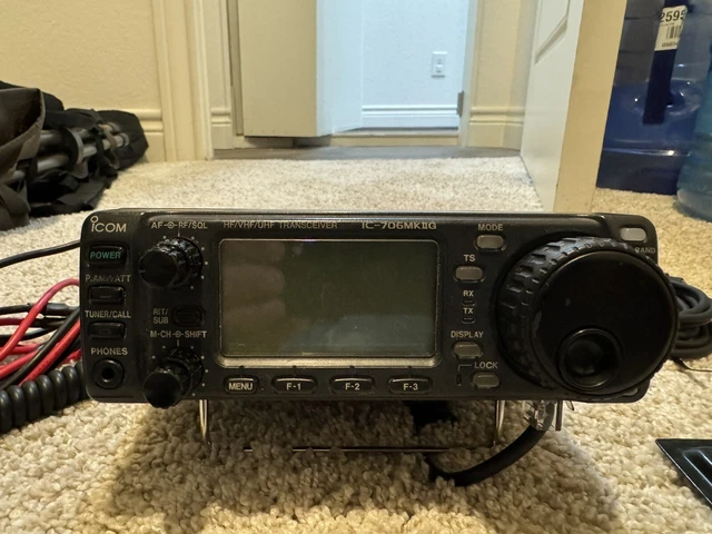 ICOM IC-706MKIIG HF/VHF/UHF - Émetteur-récepteur radio EUR 239,60 ...