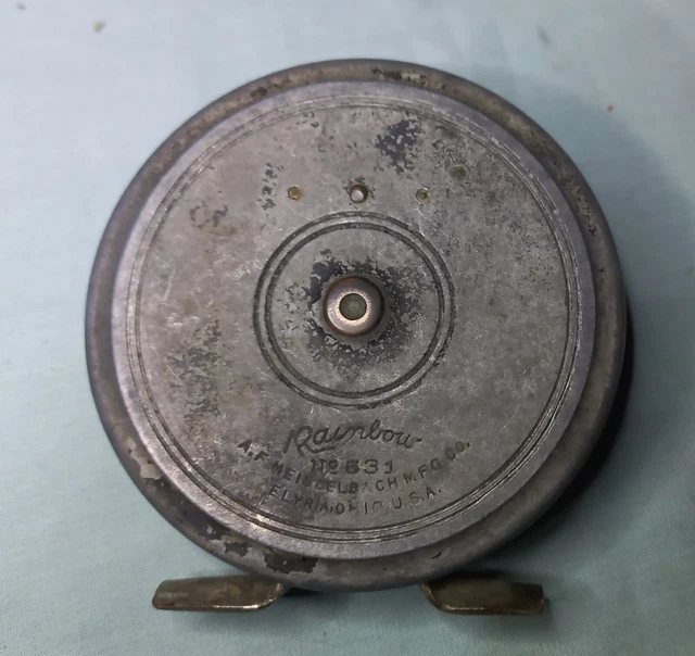 EARLY MEISSELBACH RAINBOW Fly Fishing Reel 82mm $37.00 - PicClick AU