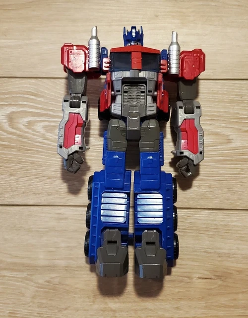 TRANSFORMERS CYBER COMMANDER Optimus Prime Gray Variant #C2001 11 ...