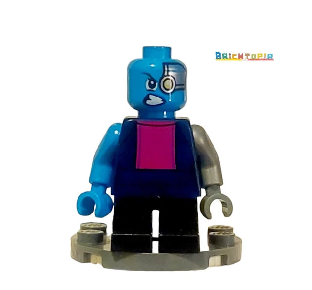LEGO MARVEL SH475 Nebula (gambe corte) Minifigure micro potente - Set ...