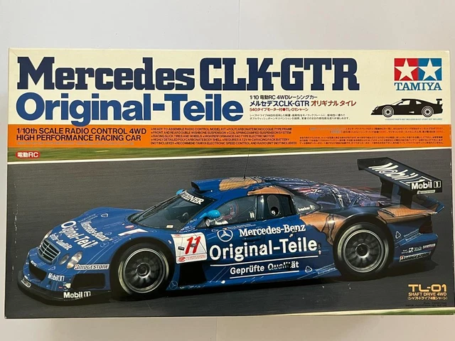 TAMIYA 1/10 ELECTRIC Rc Tl-01 Mercedes Clk-Gtr Unassembled Discontinued ...