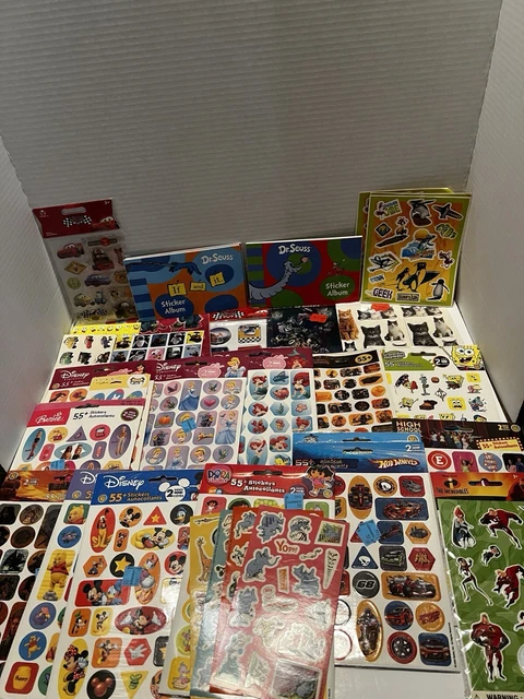VINTAGE STICKERS 22 New Packs (51 Sheets Total) Disney Nick Cats ...