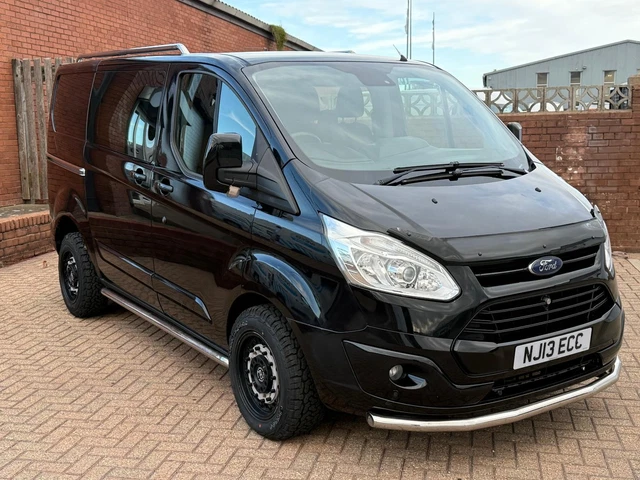 FORD TRANSIT CUSTOM 125ps 330 SWB CREW VAN NO VAT £4,995.00 - PicClick UK